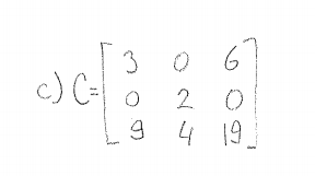 Solved Find the LDU Decomposition of the matrix C = [3 0 6 | Chegg.com