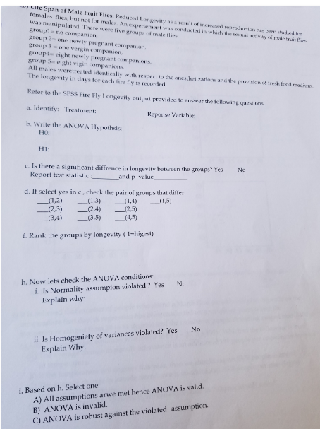 Solved FORM B Fire Fly Longevity Study Tests of Nomait 118 | Chegg.com