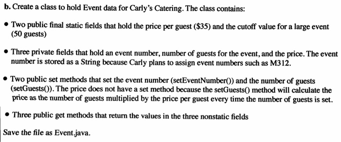 Solved Case problem 1b chapter 3 on page 176 and 177 Java | Chegg.com