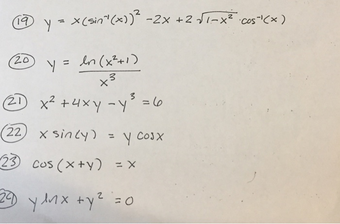 Solved Find the derivative y = x(sin^-1(x))^2 - 2x + 2 | Chegg.com
