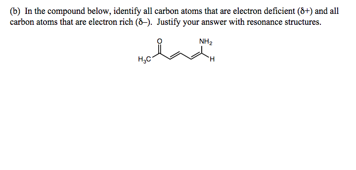 Solved In the compound below, identify all carbon atoms that | Chegg.com