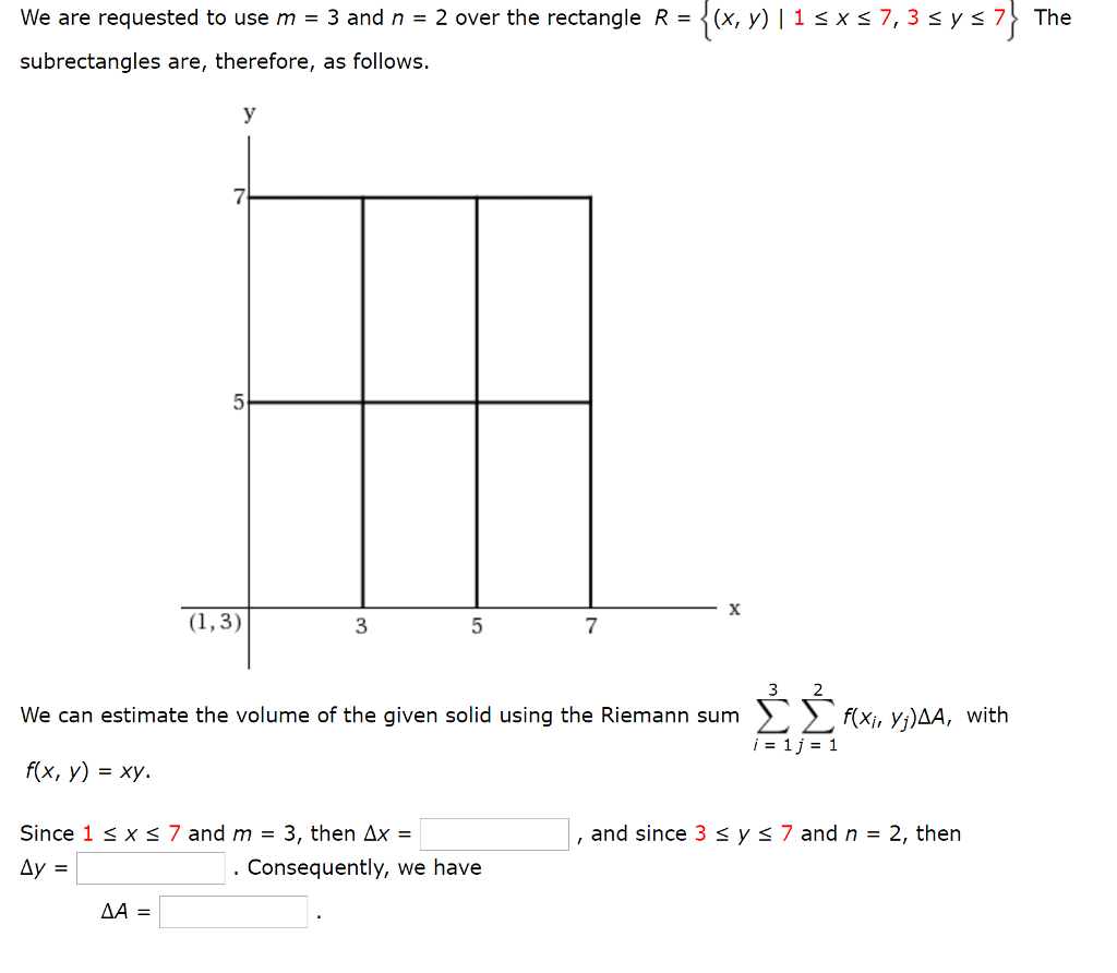 Solved Estimate the volume of the solid that lies below the | Chegg.com
