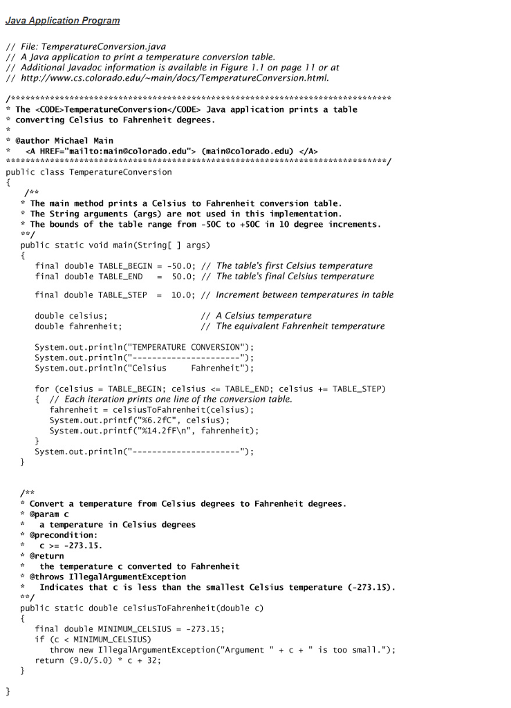 Solved JAVA Specify, design, and implement a class called | Chegg.com