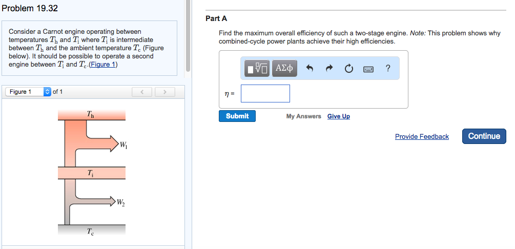 Solved Consider a Carnot engine operating between | Chegg.com