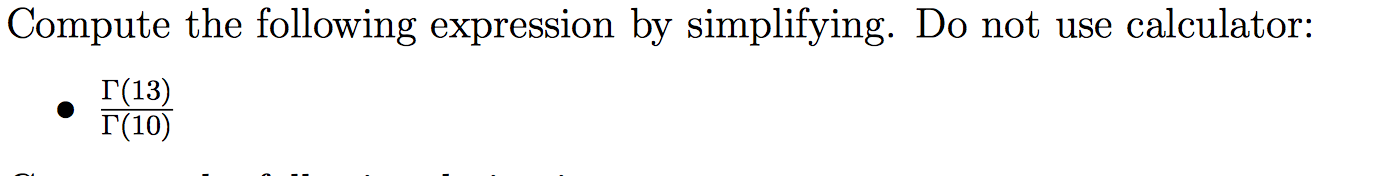 Solved Compute the following expression by simplifying. Do | Chegg.com