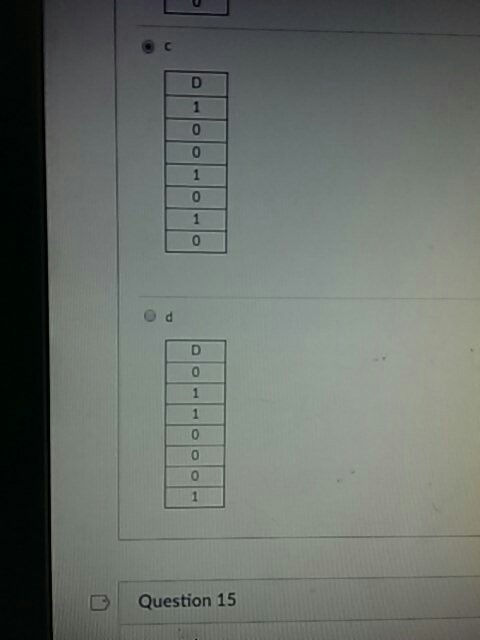 Solved Given the following State/Next State Transitions, | Chegg.com