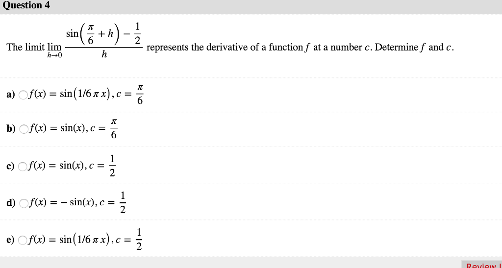 Solved Given f(x) which of the following expressions will | Chegg.com