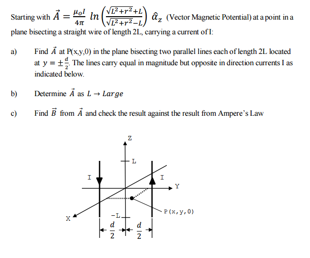 Starting With A Mu0 I 4Pi Ln square Root Chegg starting-with-a-mu0-i-4pi-ln-square-root-chegg
