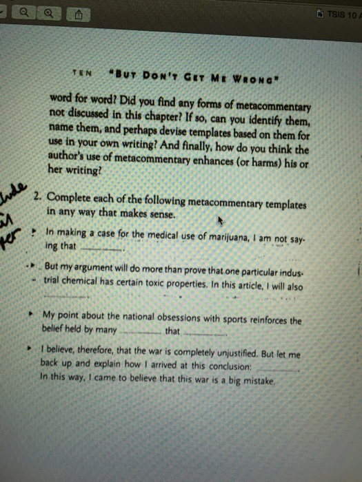 word for word? Did you find any forms of | Chegg.com