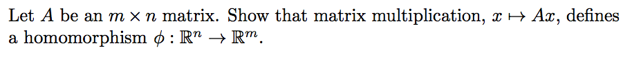 Solved Let A be an m x n matrix. Show that matrix | Chegg.com