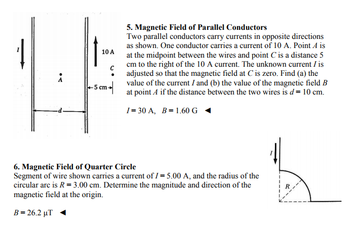 Solved Two parallel conductors carry currents in opposite | Chegg.com
