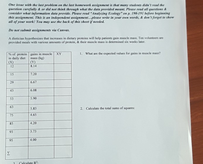 Solved One issue with the last problem on the last homework | Chegg.com