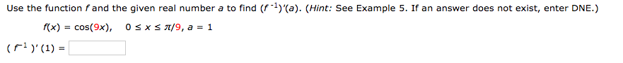Solved Use the function fand the given real number a to find | Chegg.com