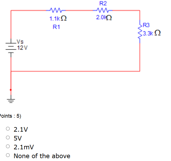 Solved Given a series electric circuit as shown below, what | Chegg.com
