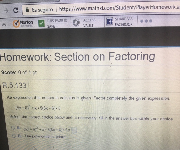 Solved An expression that occurs in calculus is given. | Chegg.com