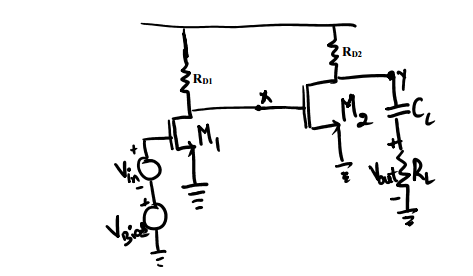 Solved Design the above multistage amplifier circuit to | Chegg.com