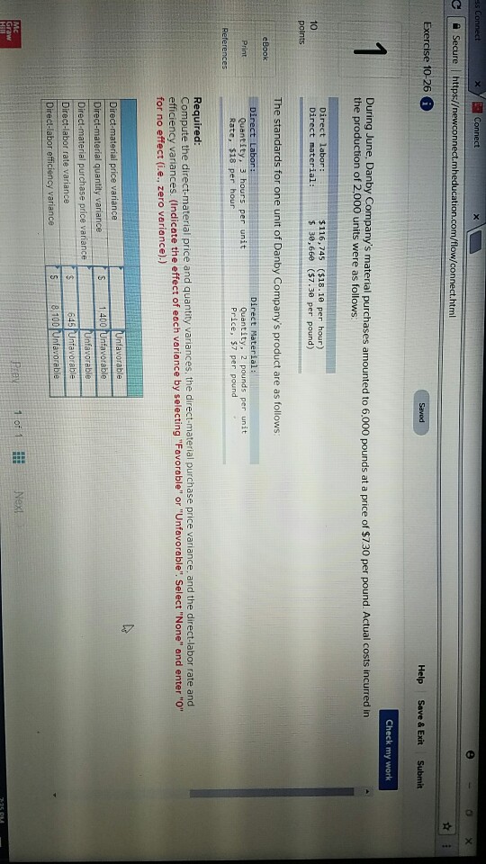Solved nnect.html Help Save& Exit Submit Check my work | Chegg.com