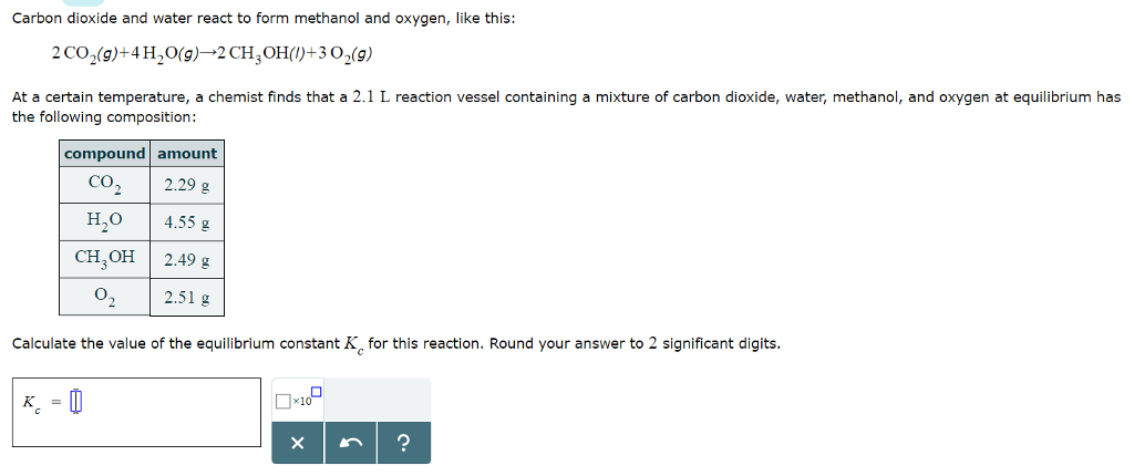 Ch4 O2 Co2 H2o Balanced Equation Methane