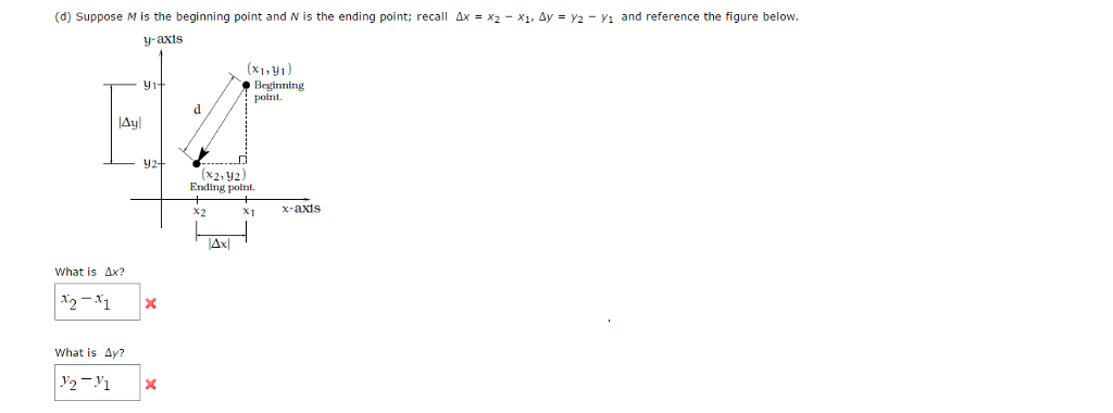 Solved For this question I am being confused, would delta x | Chegg.com