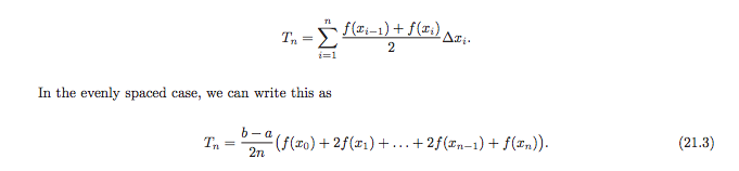 Solved For the integral J1 vz da calculate L4, R4, and T4 | Chegg.com