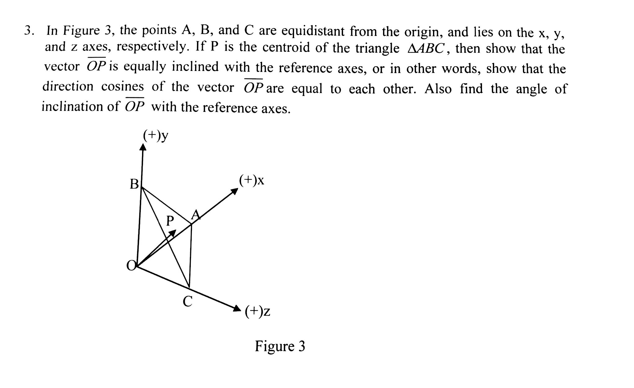 Solved In Figure 3, the points A, B, and C are equidistant | Chegg.com