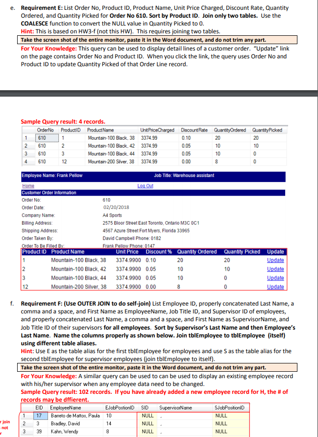 Solved I need someone proficient in Microsoft SQL Server to | Chegg.com