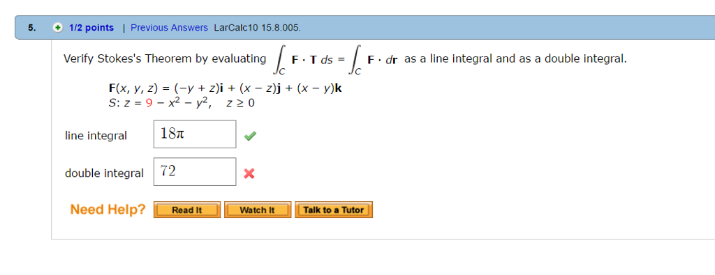 Solved Verify Stokes's Theorem by evaluating integral_C F | Chegg.com