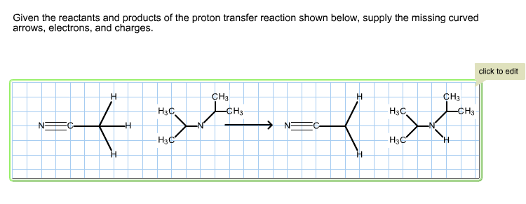 Solved Given the reactants and products of the proton | Chegg.com