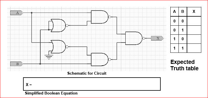 Solved 1) Fill in truth table. 2) Find the simplified | Chegg.com