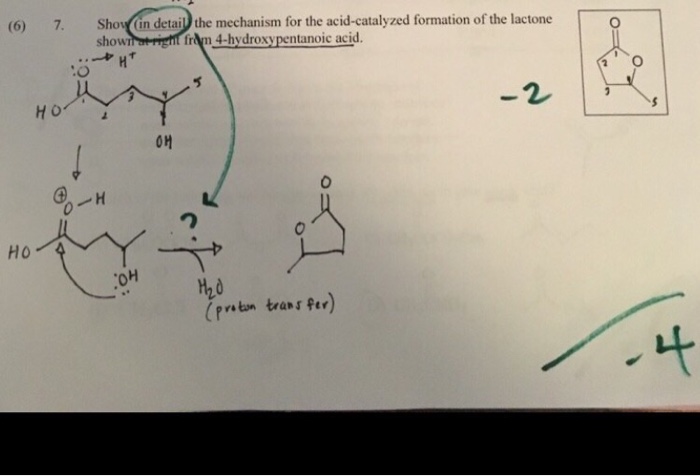 Solved Show in detail the mechanism for the acid-catalyzed | Chegg.com