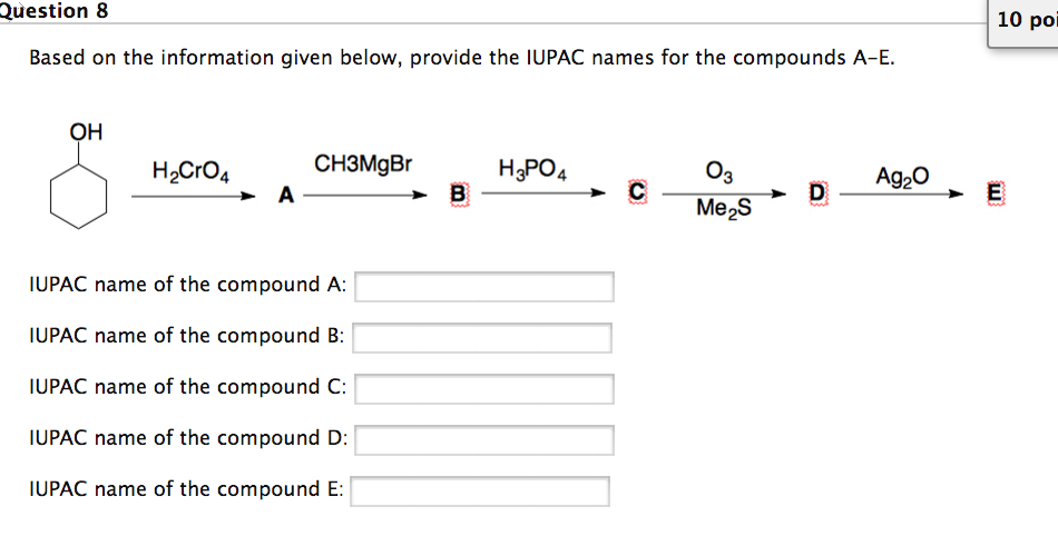 Solved Based on the information given below, provide the | Chegg.com