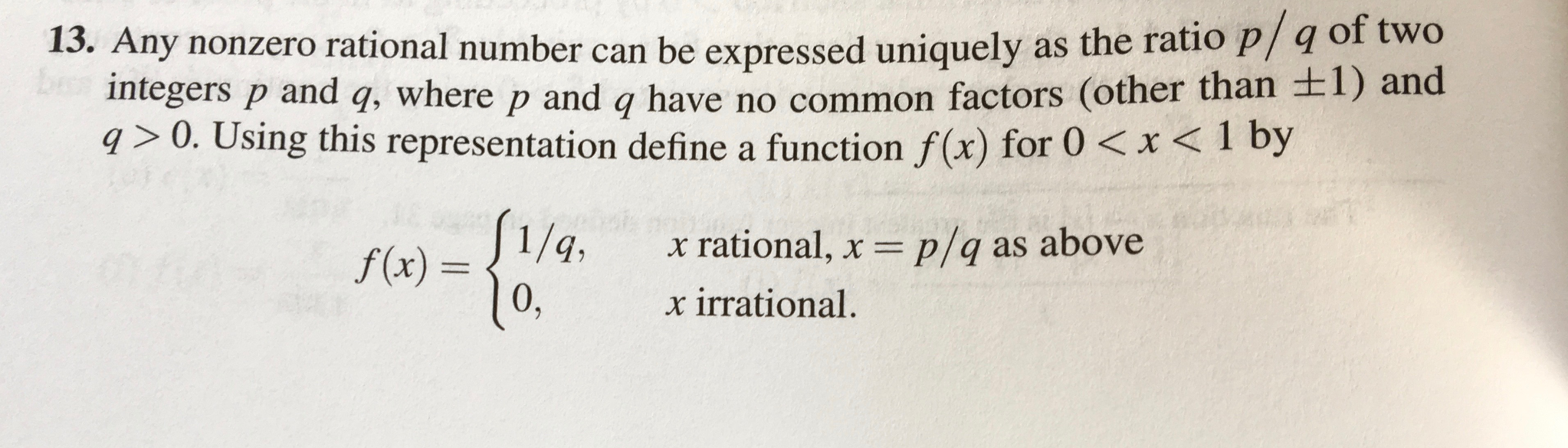 Solved 13. Any nonzero rational number can be expressed | Chegg.com