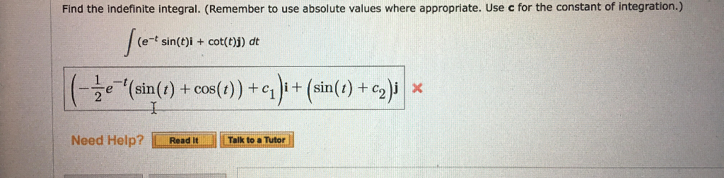 Solved Find the indefinite integral. (Remember to use | Chegg.com