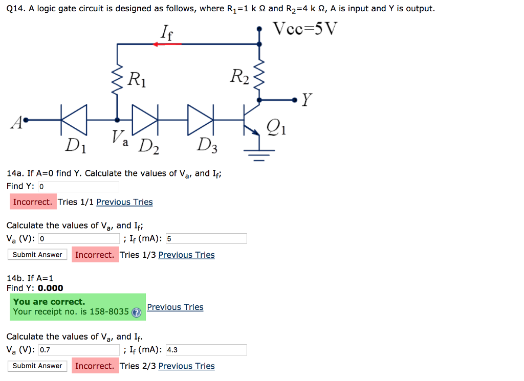 Solved Q14. A logic gate circuit is designed as follows, | Chegg.com