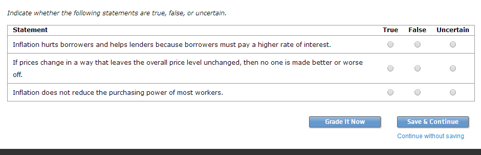 Solved Indicate whether the following statements are true, | Chegg.com