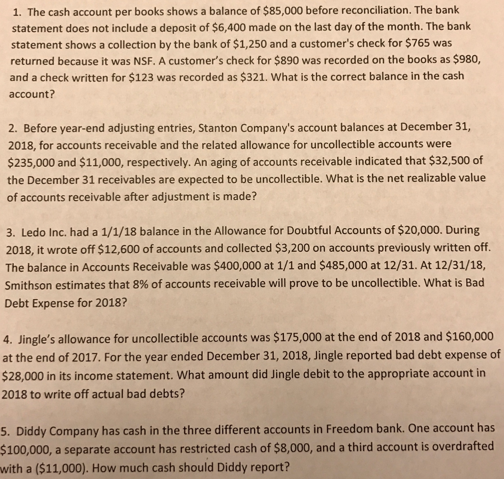 Solved The Cash Account Per Books Shows A Balance Of 85 000 Chegg solved-the-cash-account-per-books-shows-a-balance-of-85-000-chegg