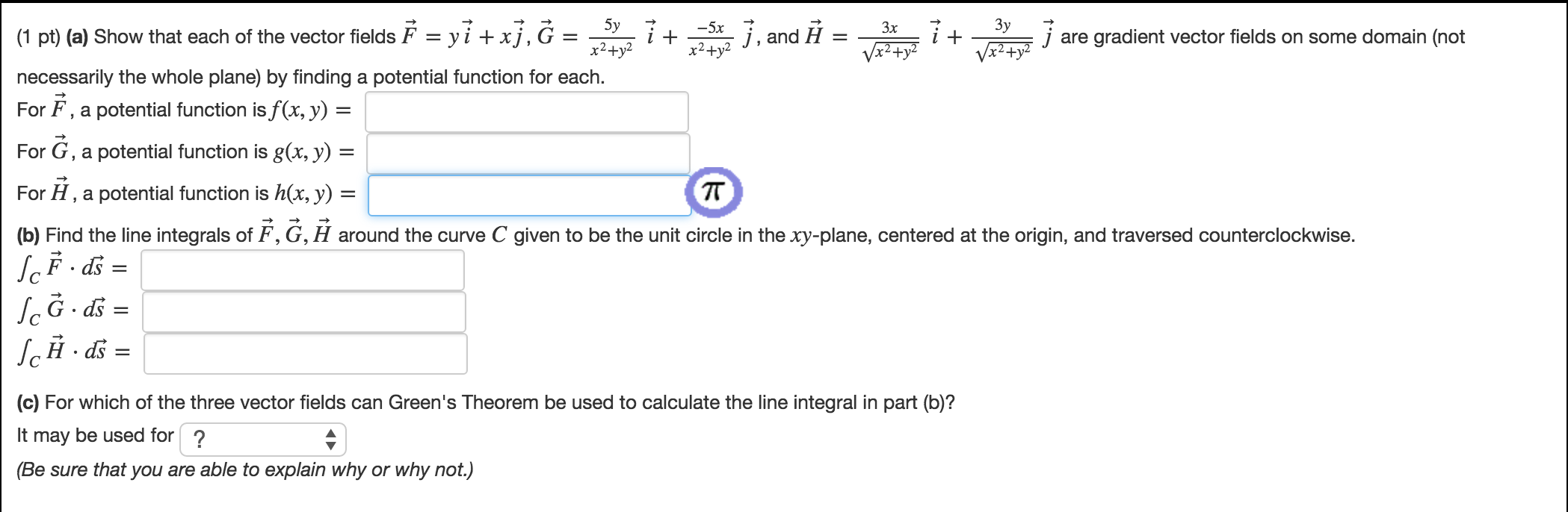 Solved Show that each of the vector are gradient vector | Chegg.com