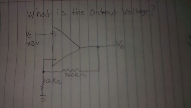 Solved What is the Output Voltage? | Chegg.com