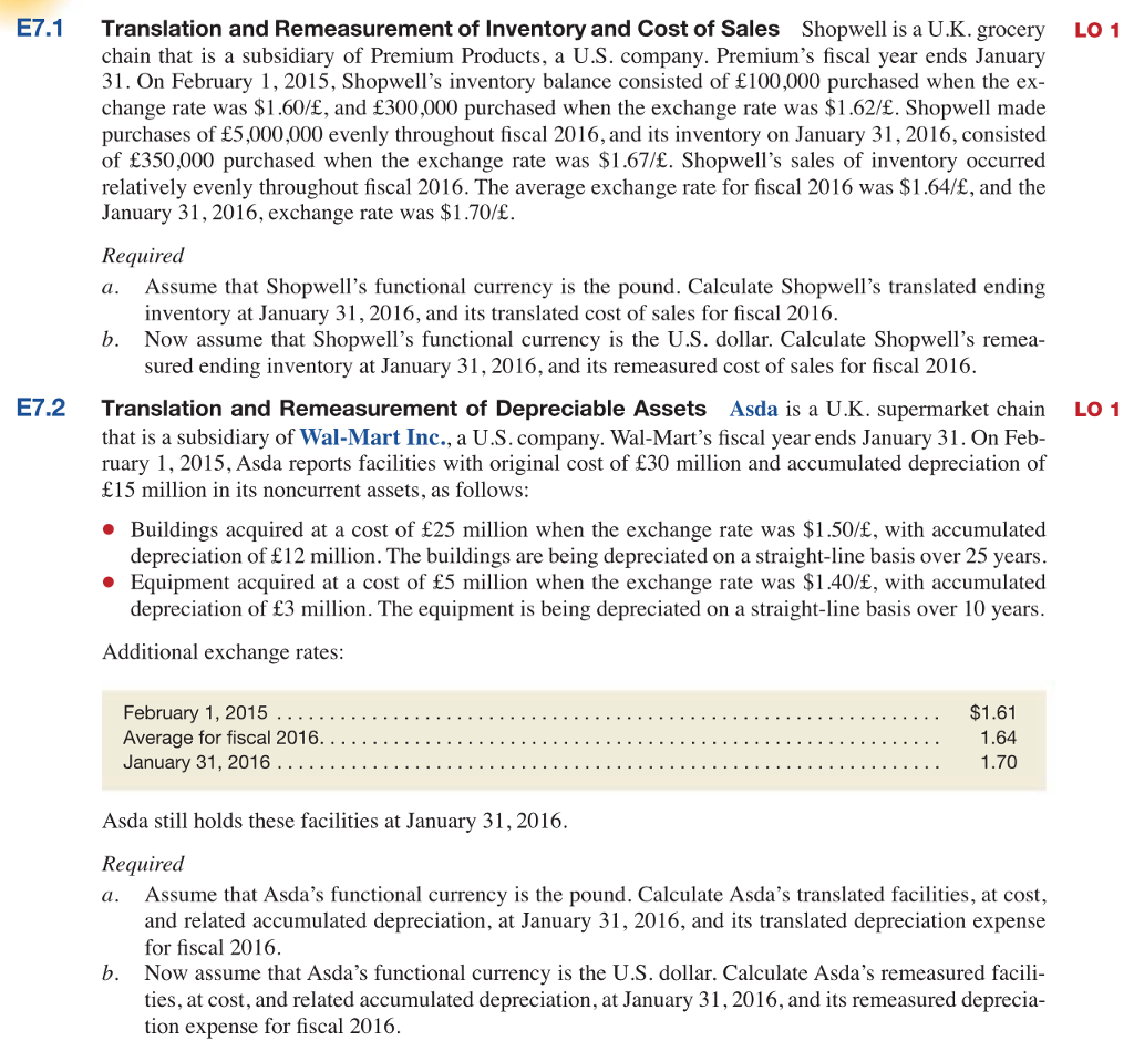Solved Translation and Remeasurement of Inventory and Cost | Chegg.com