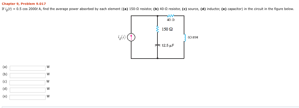 Solved Chapter 9, Reading Question 9.03 Purely reactive | Chegg.com