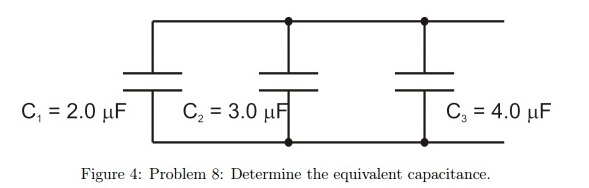 Solved Determine the equivalent capacitance. | Chegg.com