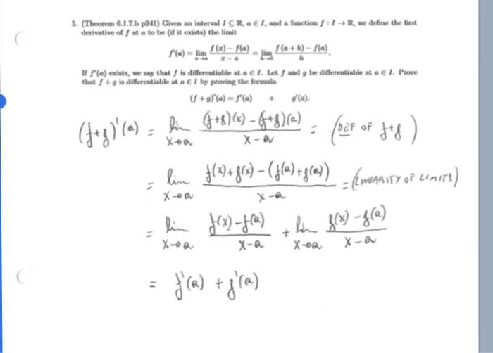 Solved Real Analysis First picture is what I have to solve | Chegg.com