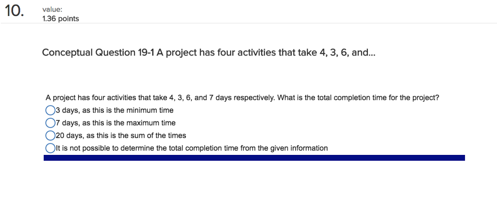 Solved 10. value: 1.36 points Conceptual Question 19-1A | Chegg.com Solved 10. value: 1.36 points Conceptual Question 19-1A | Chegg.com