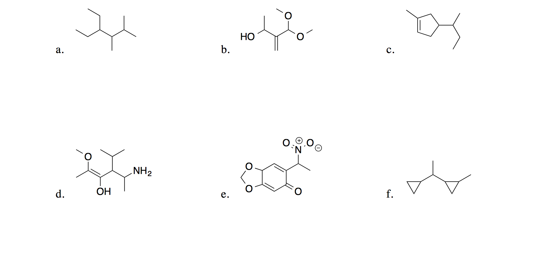 Solved Identify the chiral carbon(s) with an asterisk (*) | Chegg.com