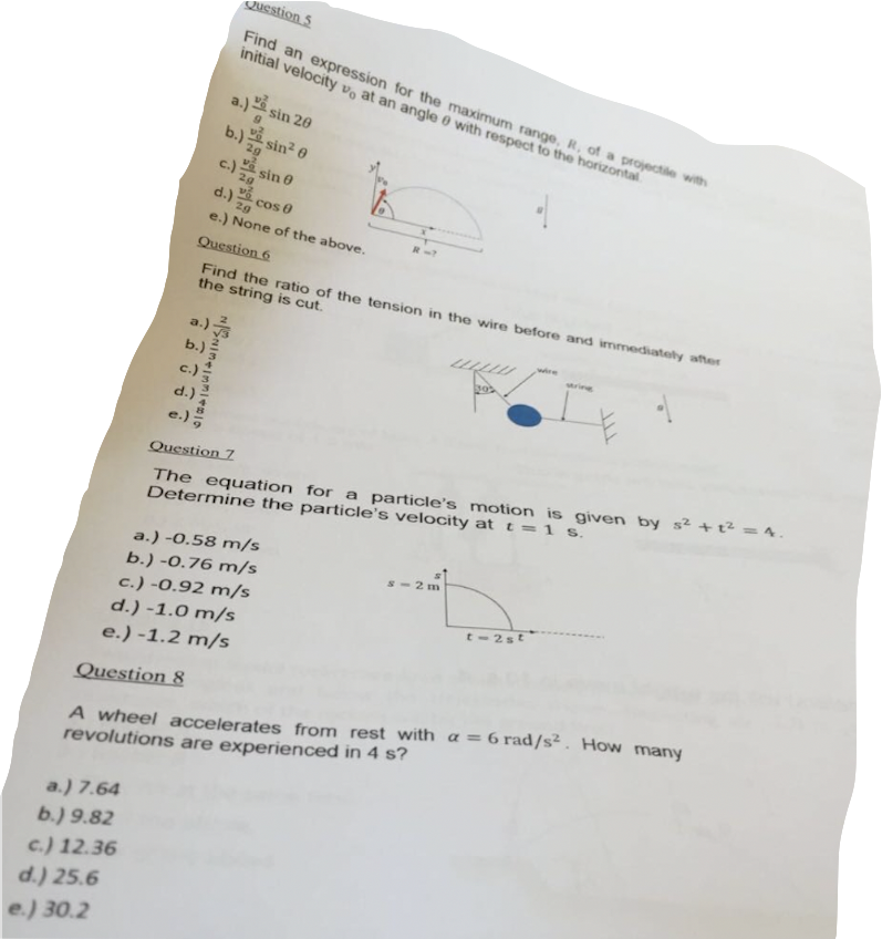 Solved Find an expression for the maximum range. R of a | Chegg.com
