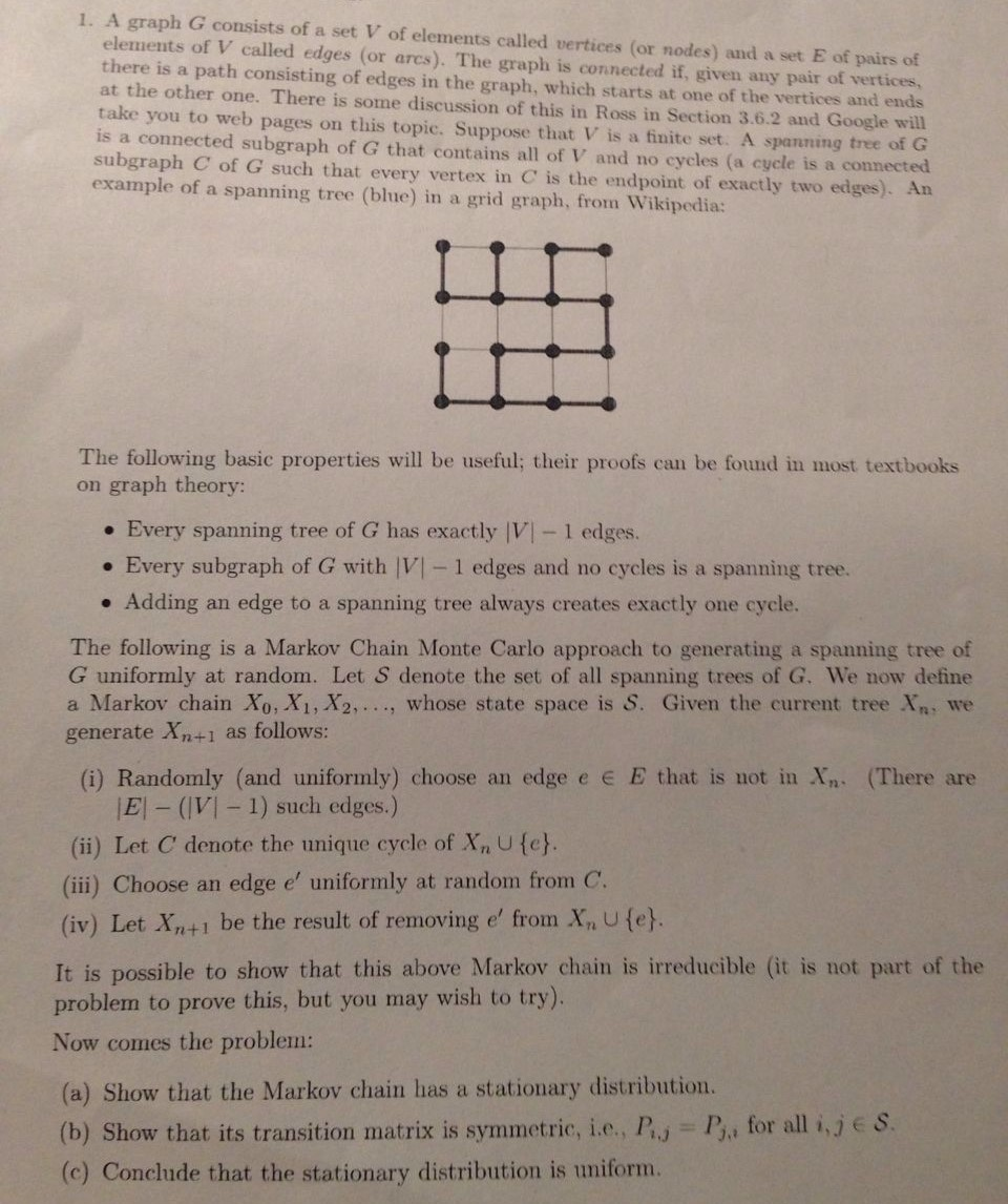 A graph G consists of a set V of elements called | Chegg.com