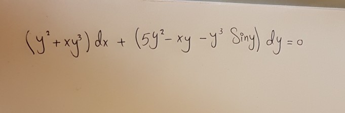Solved Differential Equations Chegg