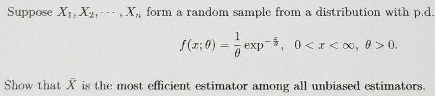 Solved Suppose Xi, X2, .. , Xn form a random sample from a | Chegg.com