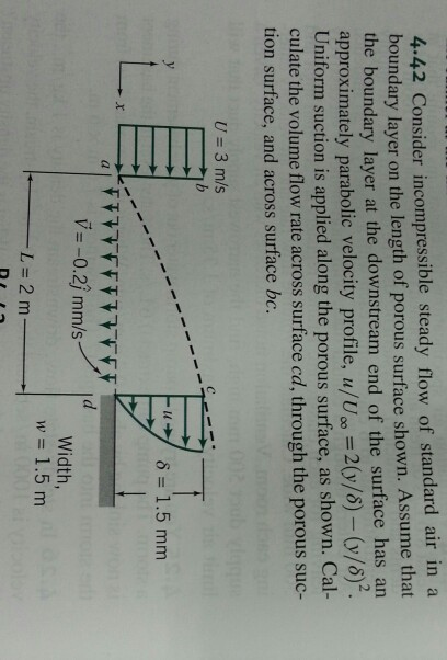 Solved fluid mechanic problem | Chegg.com
