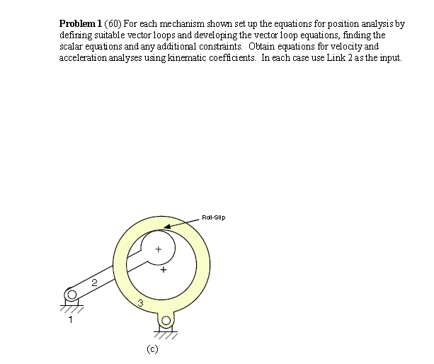 Solved For each mechanism shown set up the equations for | Chegg.com